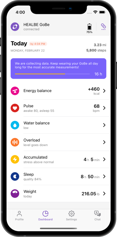 HEALBE GoBe Smart Bands Official Site